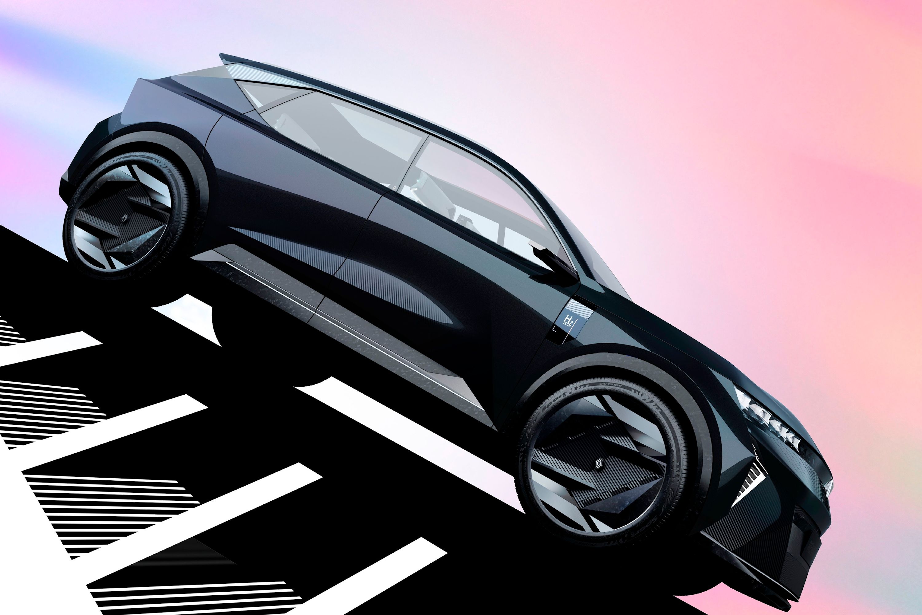 This Crazy French Concept Car Is Made From Milk Bottles And Powered By ...